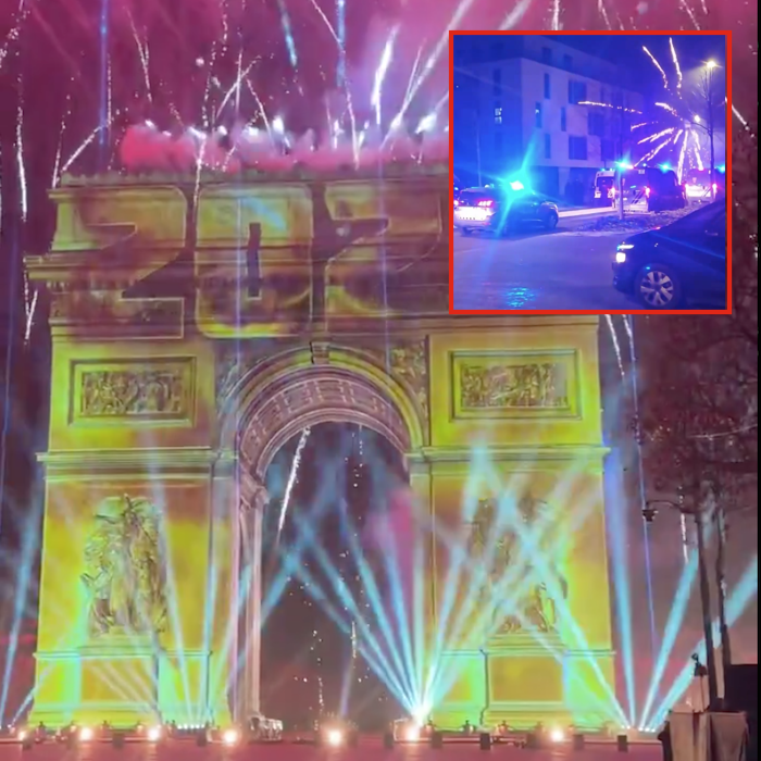 Nouvel An : calme à Paris, moins en Alsace